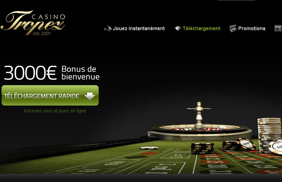Tropez Casino - Casinos Univers: les meilleurs casinos en ligne francais